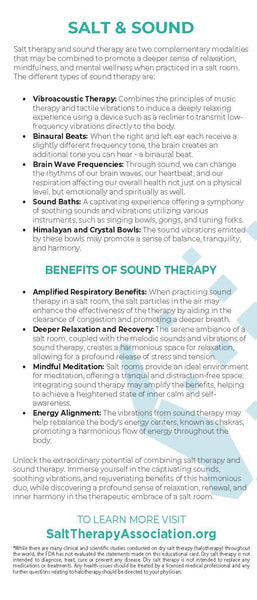 Salt & Sound (100 Pack) – Salt Therapy Association